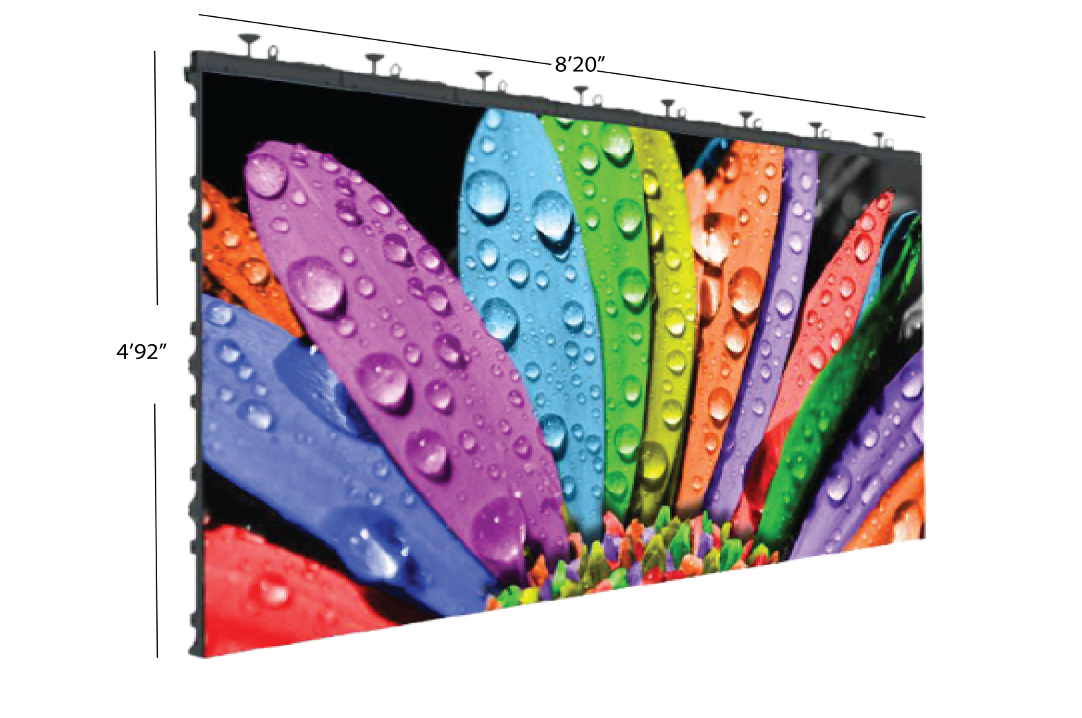 RENTAL WALL LED DISPLAY - TECHNOLED