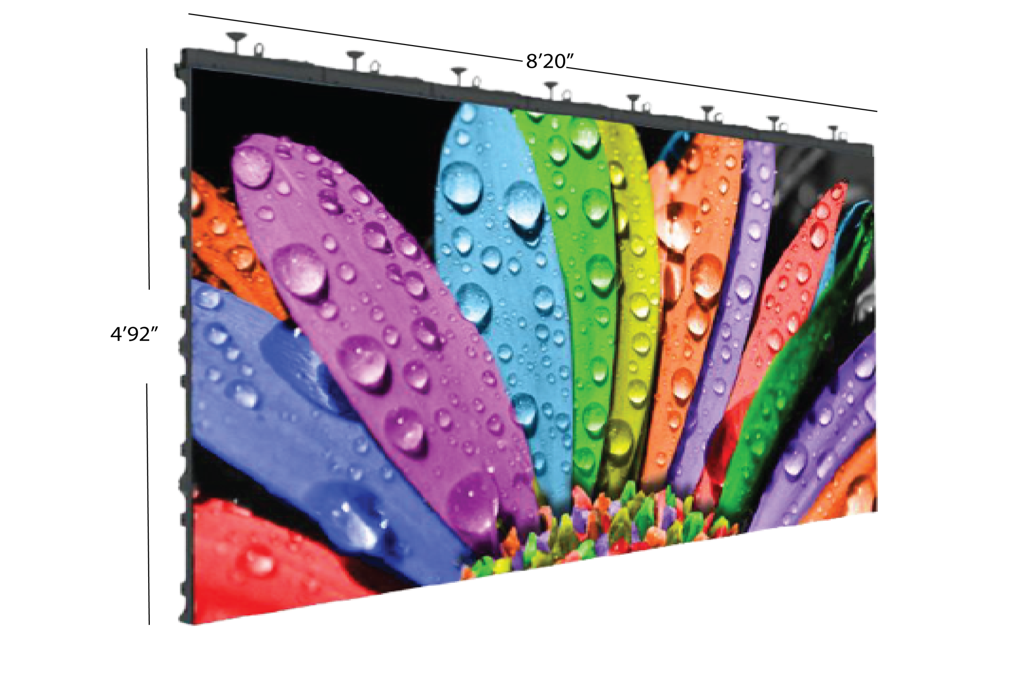 RENTAL WALL LED DISPLAY - TECHNOLED