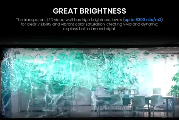 FLEXIBLE TRANSPARENT LED SCREEN - TECHNOLED