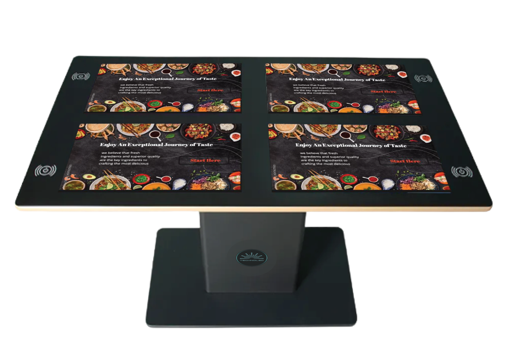 Multi Functional Touch Table Technoled