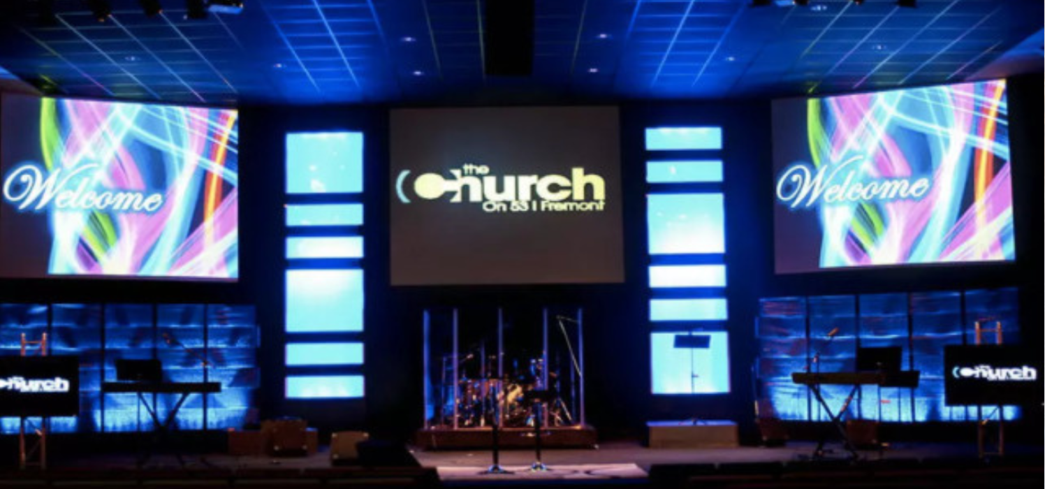 LED WALL INDOOR HOUSE OF WORSHIP - TECHNOLED